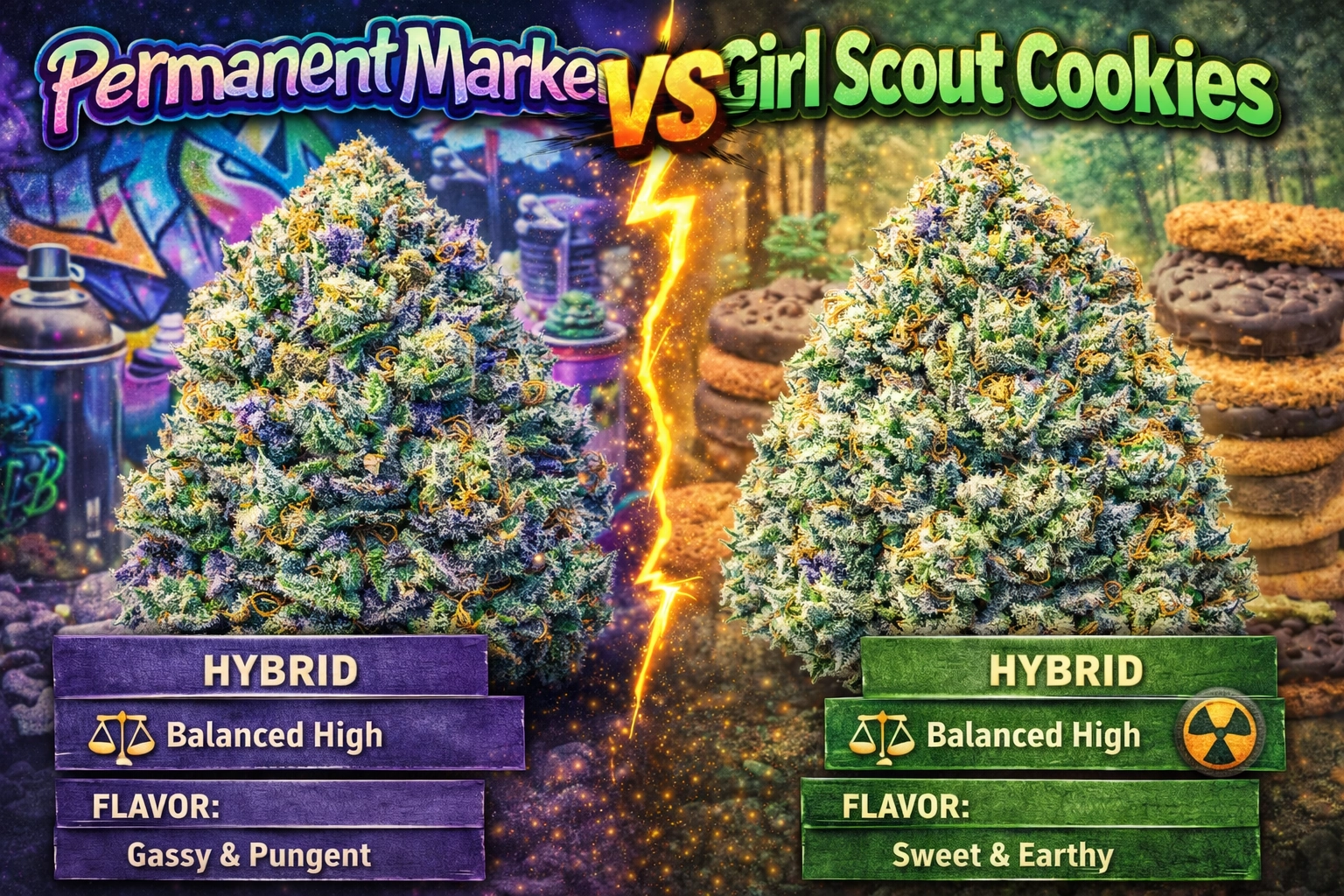 Permanent Marker vs Girl Scout Cookies - Kind Green Buds